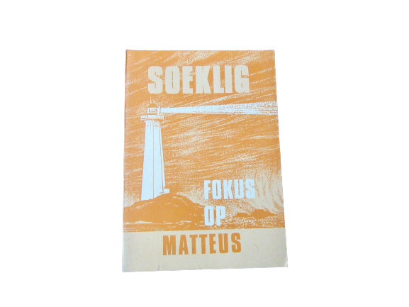 Fokus op Matteus | Dr Jan Venter – Blompot